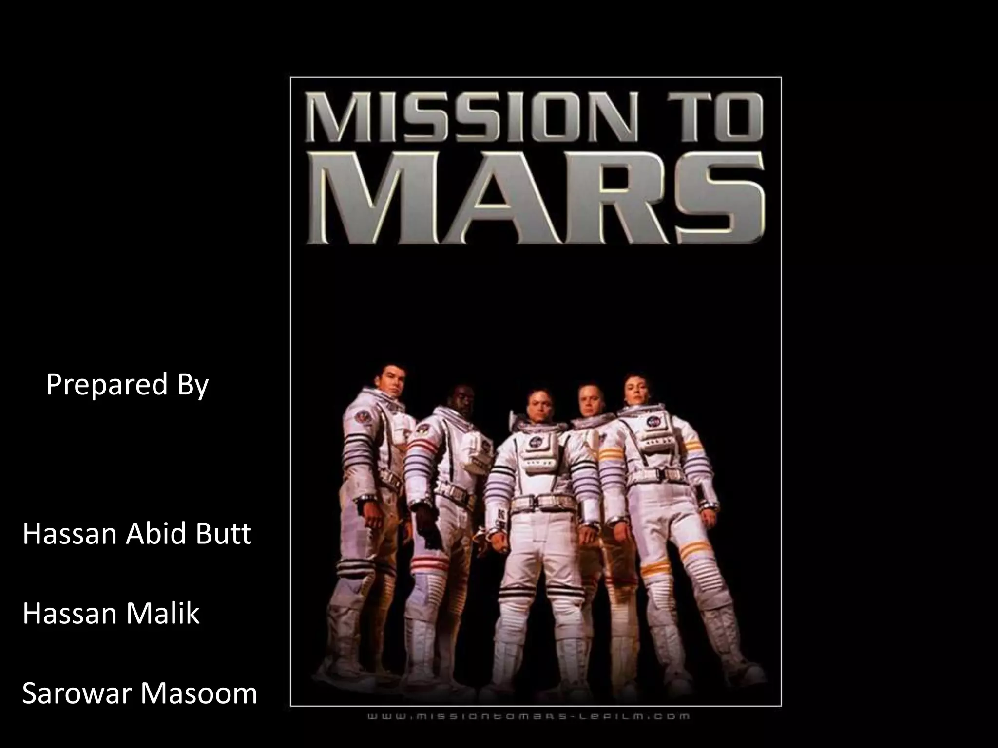 mission to mars | PPTX