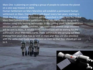mission to mars | PPTX