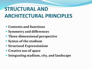 Stadiums That Changed The Game - Structure Development Of Stadiums | PPTX