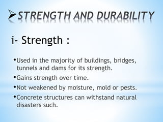 Structural Properties of Concrete | PPTX