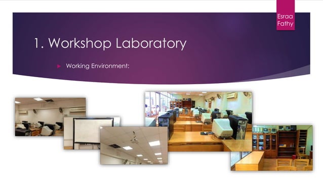 Ergonomic Design Principles - Case Study “Computer Laboratory" | PPSX