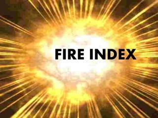 Safety Index and Fire Index | PPT