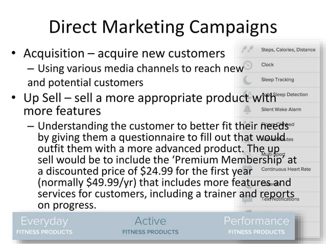FitBit Direct Marketing Campaign | PPT