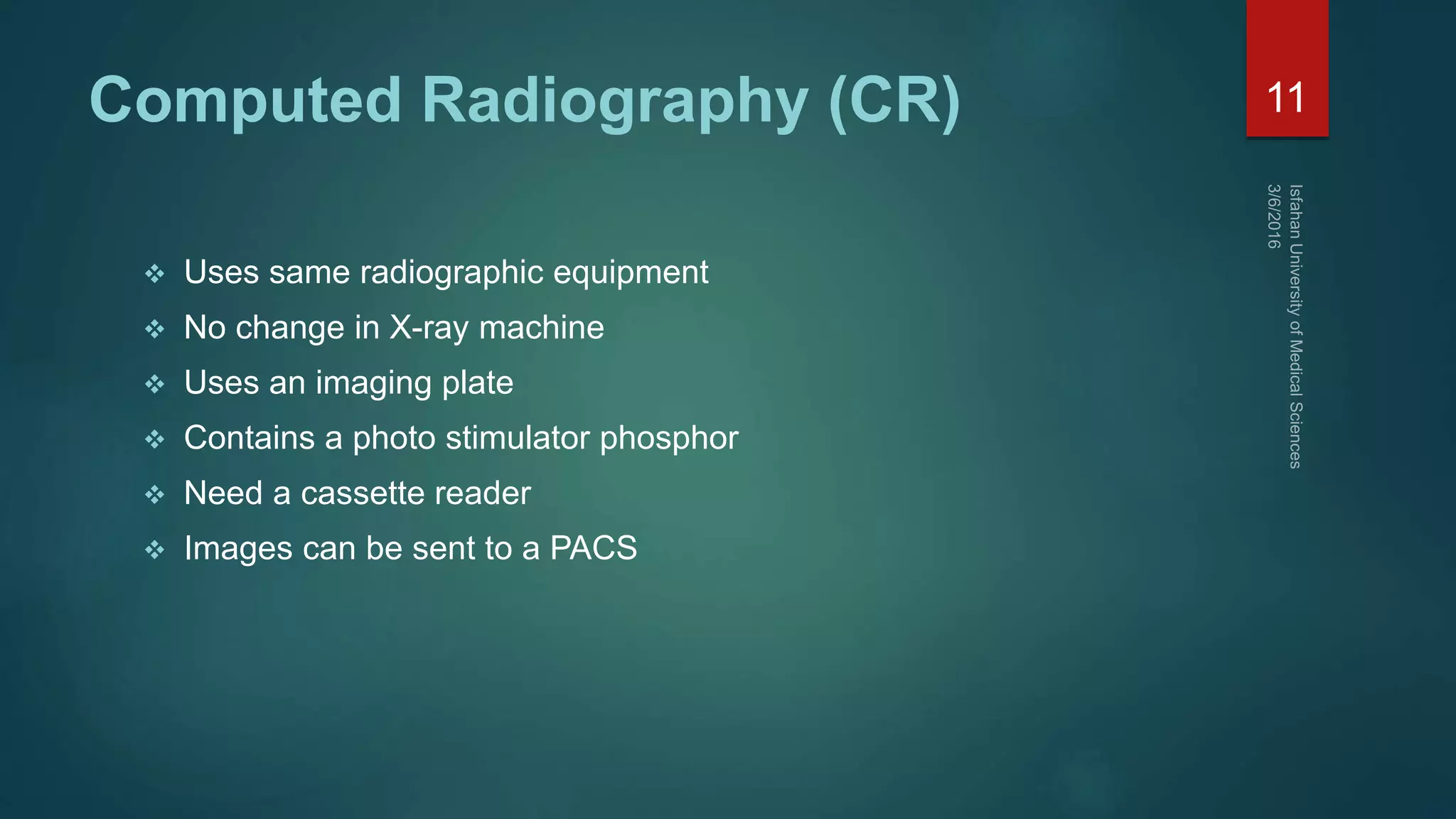 digital radiography | PPTX