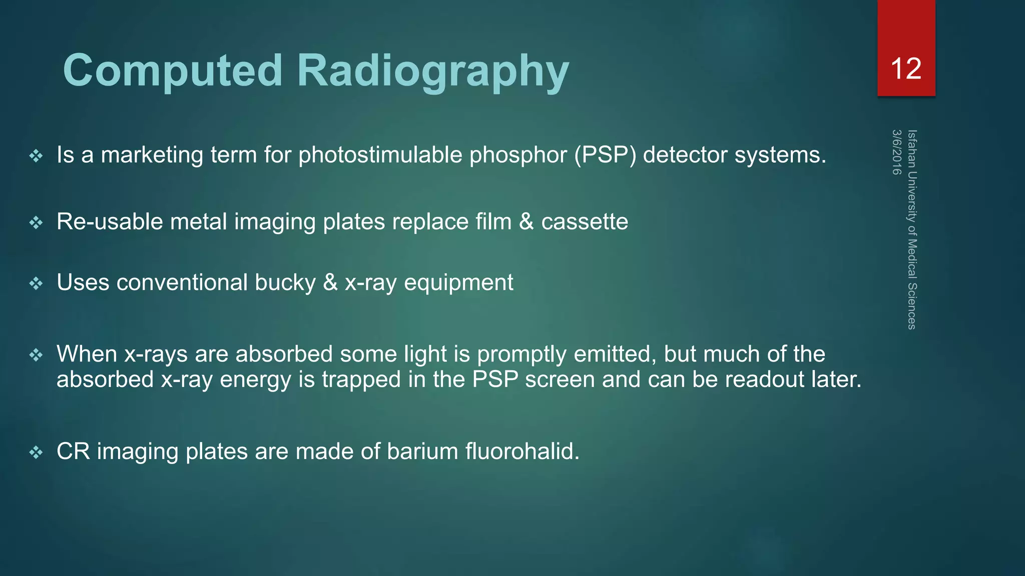 digital radiography | PPTX