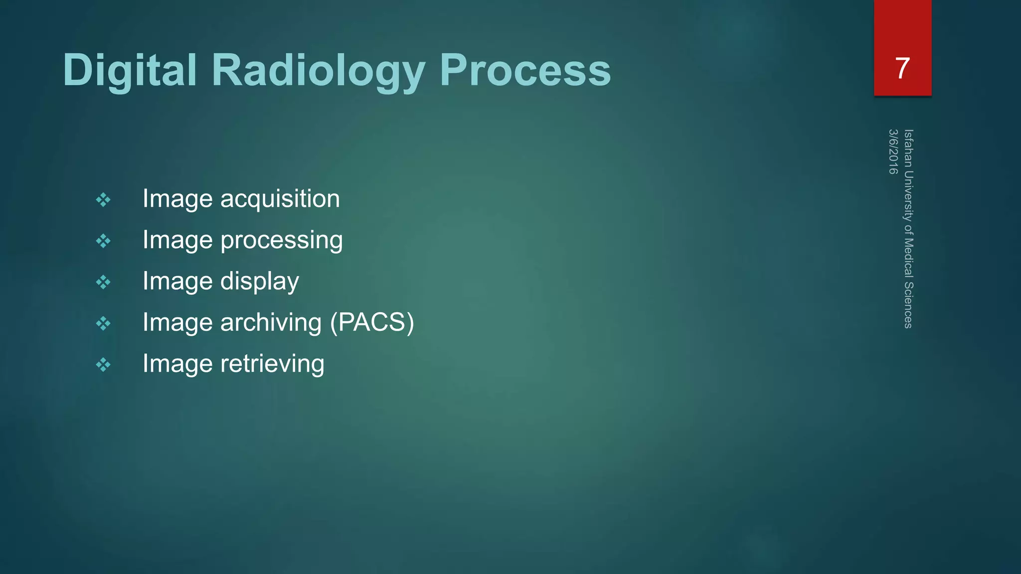 digital radiography | PPTX