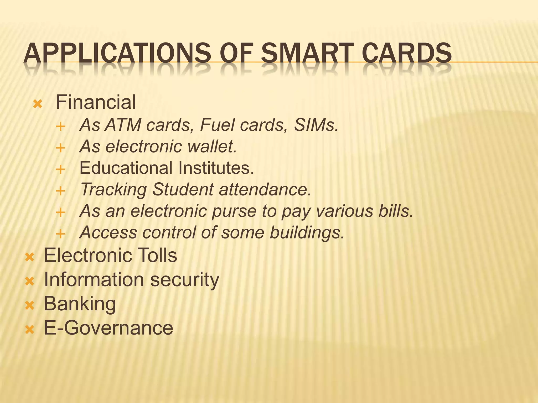 Smart Card Presentation | PPTX