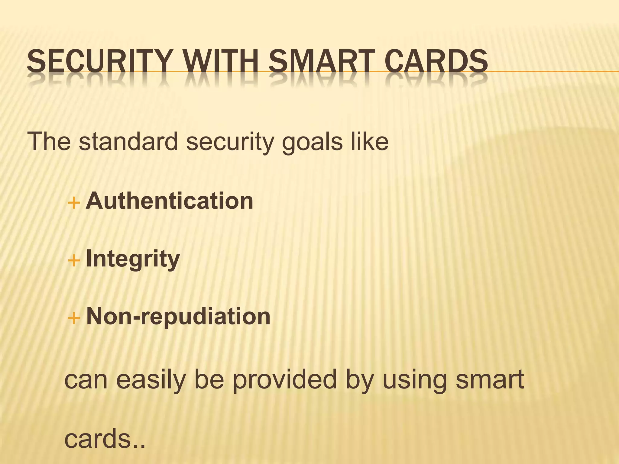 Smart Card Presentation | PPTX