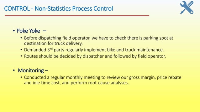 Lean six sigma project PDI logistics | PPTX | Logistics | Business