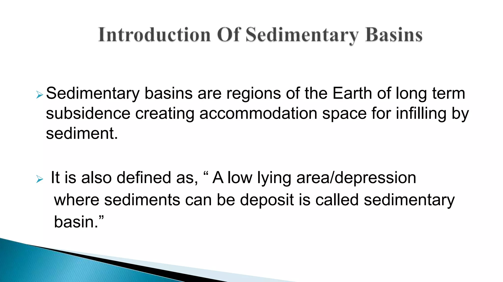 Sedimentary Basins | PPTX