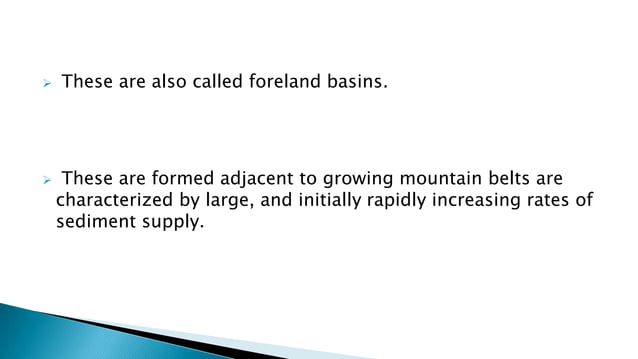 Sedimentary Basins | PPTX