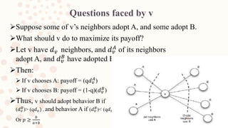Cascading Behavior in Networks | PPTX
