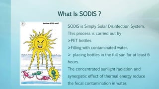 Effectiveness of SODIS in Rural and Urban Areas of Bangladesh | PPT