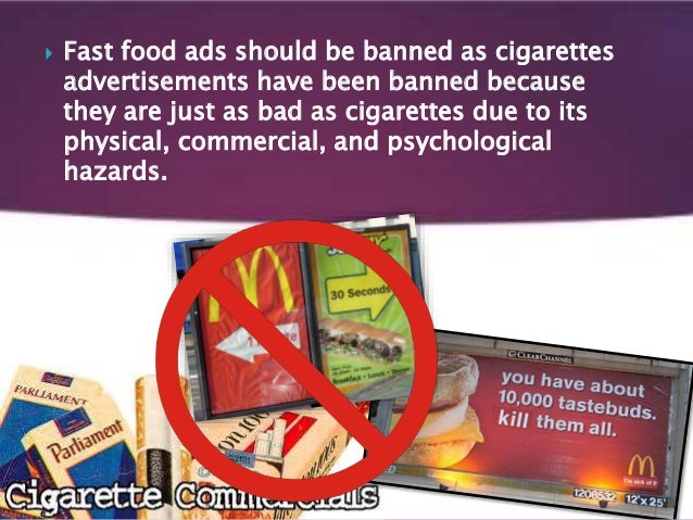 Against Fast Food Ads