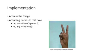 Indian Sign Language Recognition Method For Deaf People | PPTX