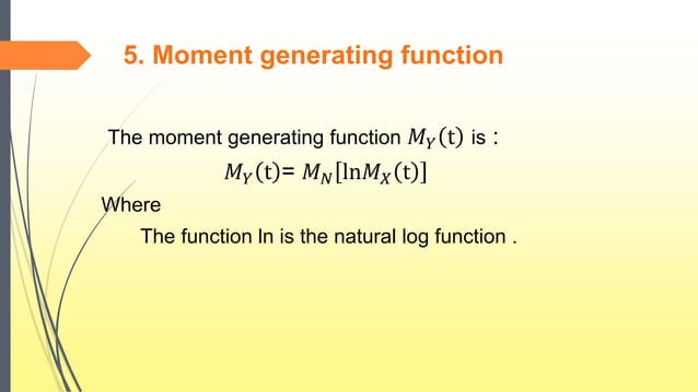 compound distribution | PPTX