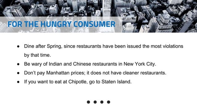 New York City Restaurant Inspection Analysis | PPT