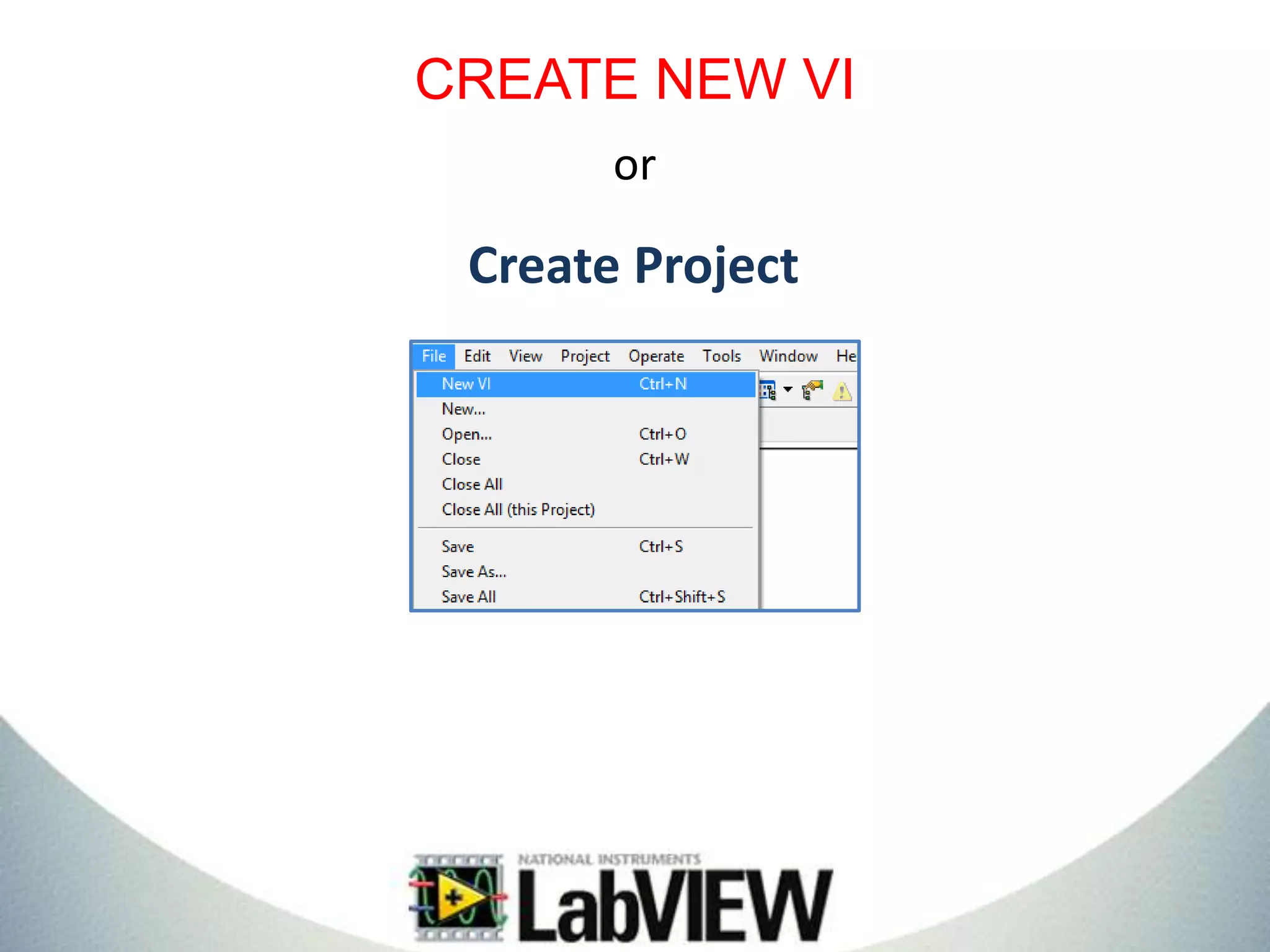 Getting started with LabVIEW | PPT