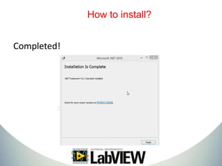 Getting started with LabVIEW | PPT