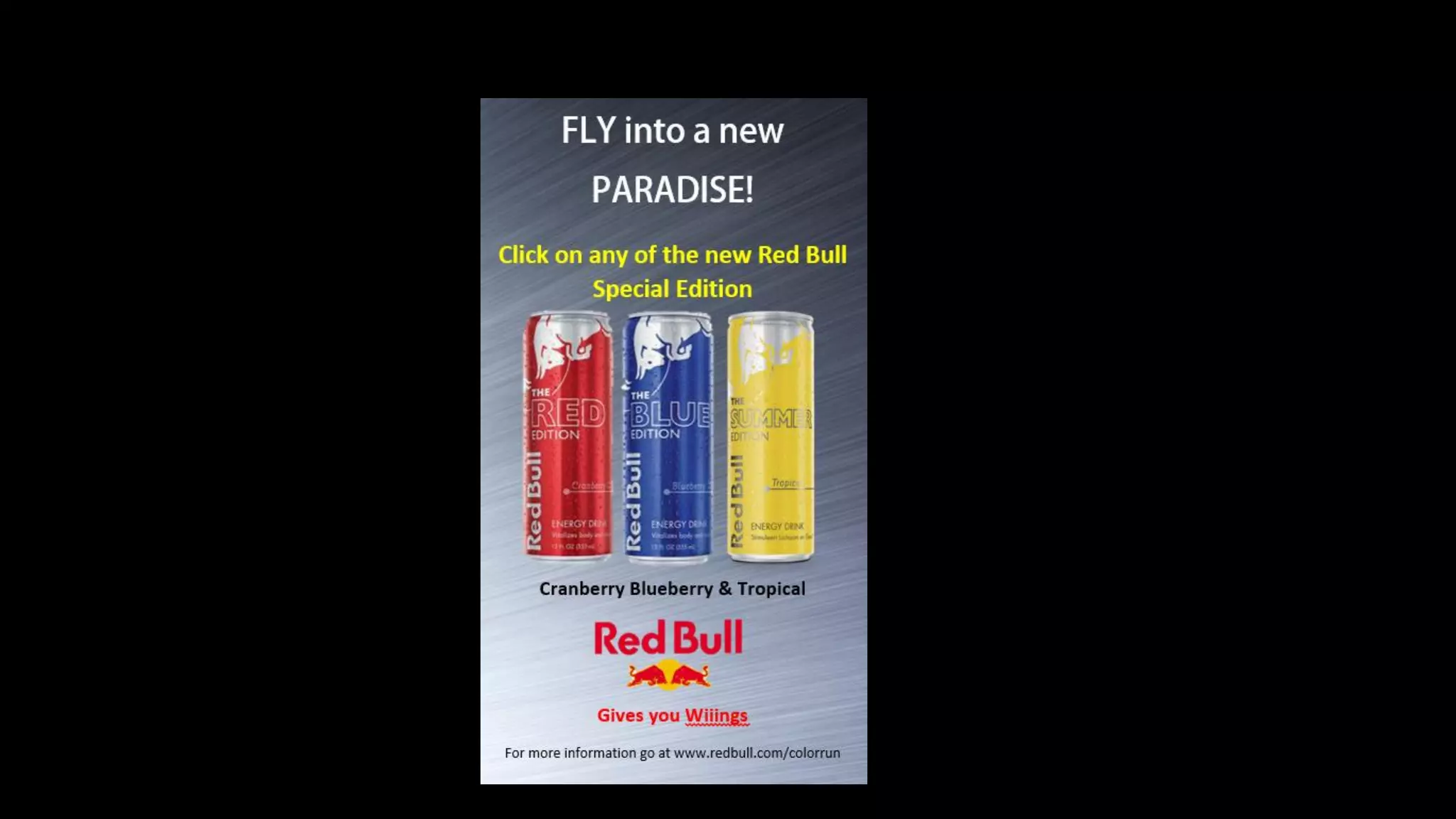 Red Bull Special Edition Advertising Campaign | PDF | Business ...