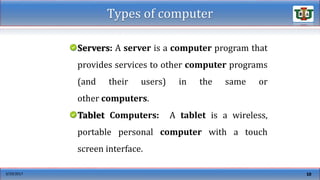 Concept of Computer | PPTX