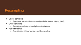 resampling techniques in machine learning | PDF | Computing ...