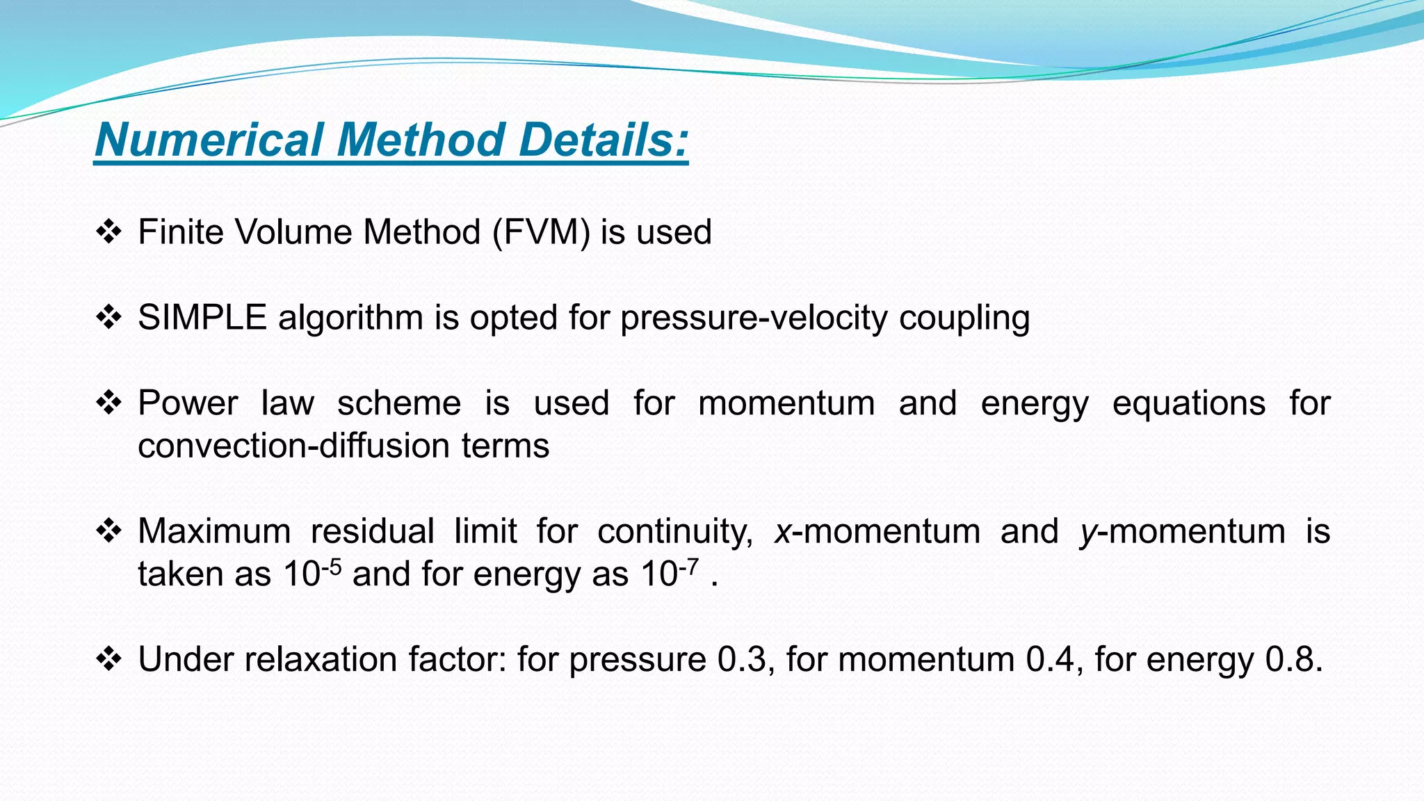 Air flow through sudden expansion channel | PPTX