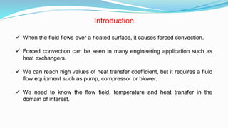 Air flow through sudden expansion channel | PPTX
