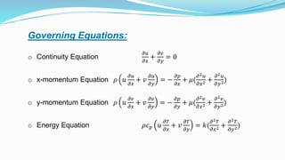 Air flow through sudden expansion channel | PPTX
