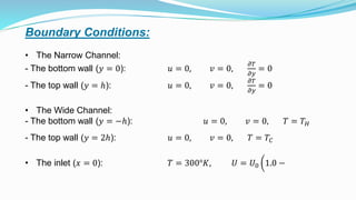 Air flow through sudden expansion channel | PPTX