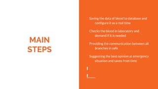 Blood Donation Management System | PPTX