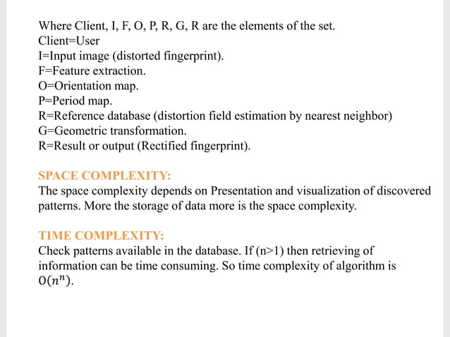 Detecting And Improving Distorted Fingerprints Using Rectification