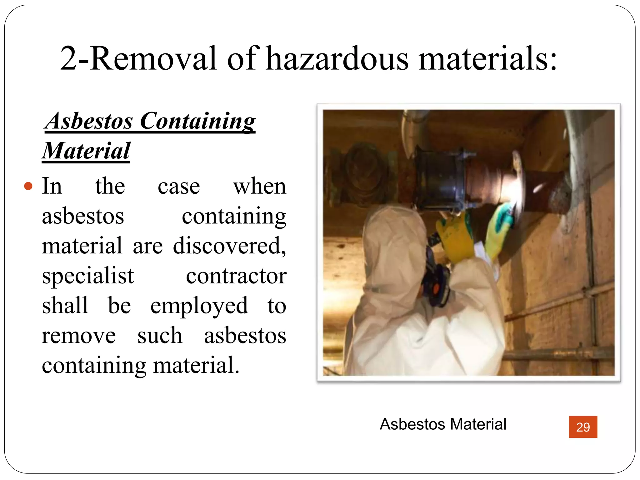 Demolition Hazards and Controls | PPTX