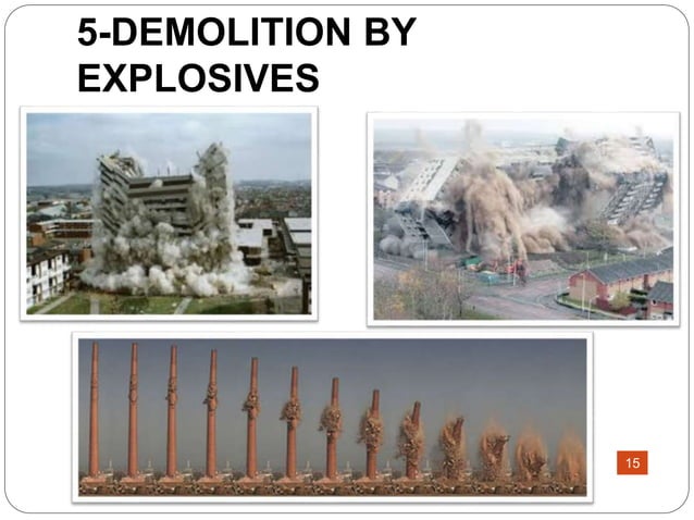 Demolition Hazards and Controls | PPTX | Civil Engineering Industry ...