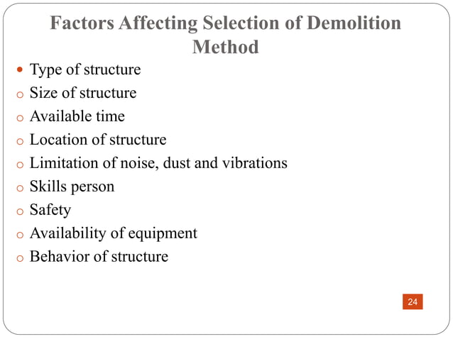 Demolition Hazards and Controls | PPTX | Civil Engineering Industry ...