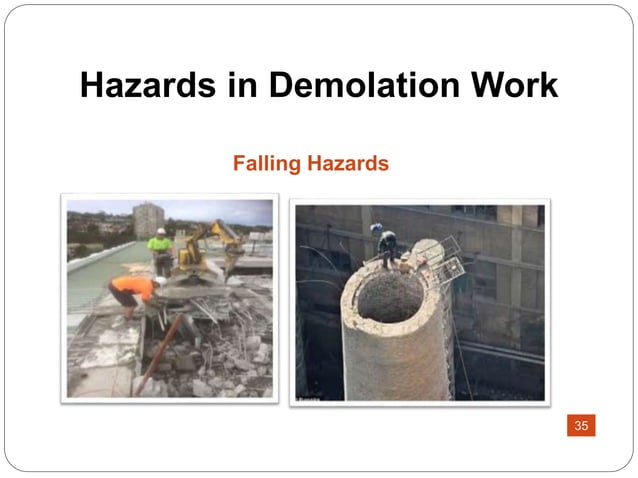 Demolition Hazards and Controls | PPTX | Civil Engineering Industry ...