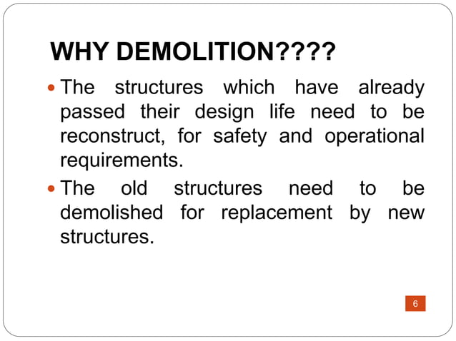 Demolition Hazards and Controls | PPTX | Civil Engineering Industry ...
