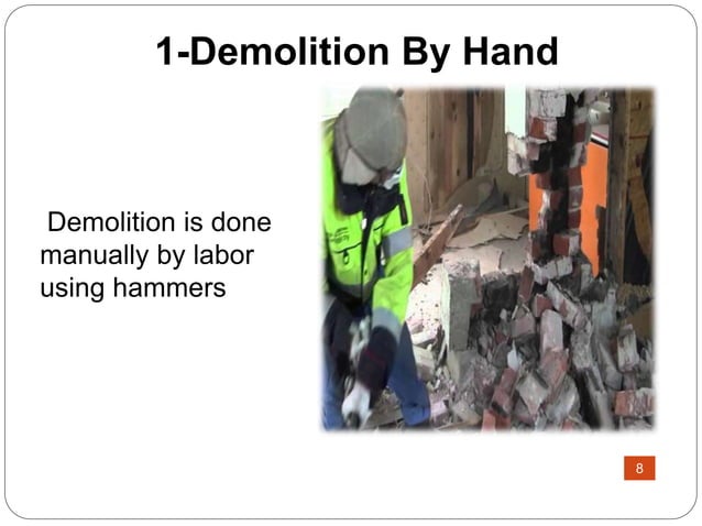 Demolition Hazards and Controls | PPTX | Civil Engineering Industry ...