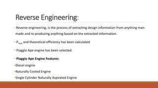 Design and Development of Mechanism for Four Stroke Four Revolution I.C. Engine | PPT