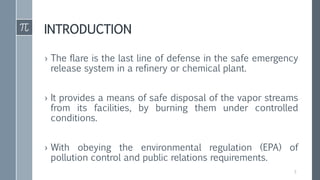 Gas Flare Stack Process | PPTX