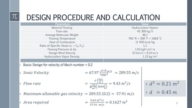 Gas Flare Stack Process | PPTX