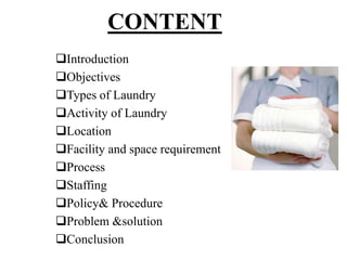 laundry & linen service | PPTX