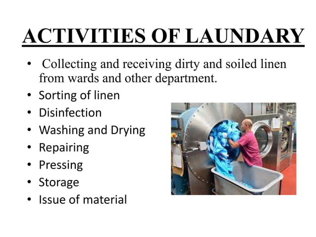 laundry & linen service | PPTX
