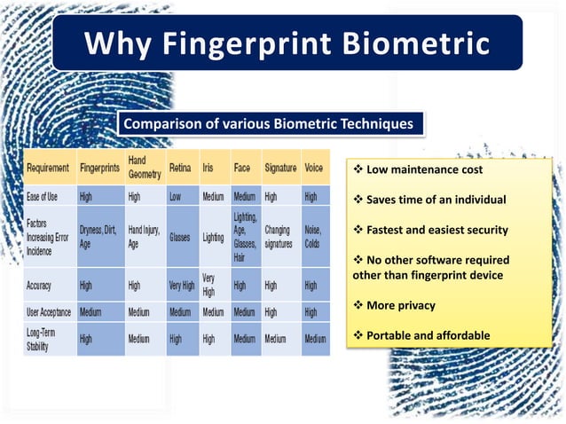 Fingerprint Based Security System | PPTX