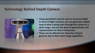 Gesture Recogntion Technology | PPTX | Cameras and Camcorders ...