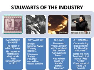 Bollywood: The Home of Indian Cinema | PPT