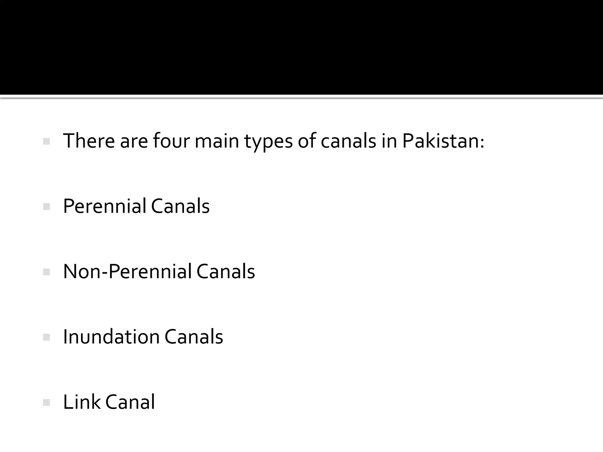 Irrigation System of Pakistan | PPTX