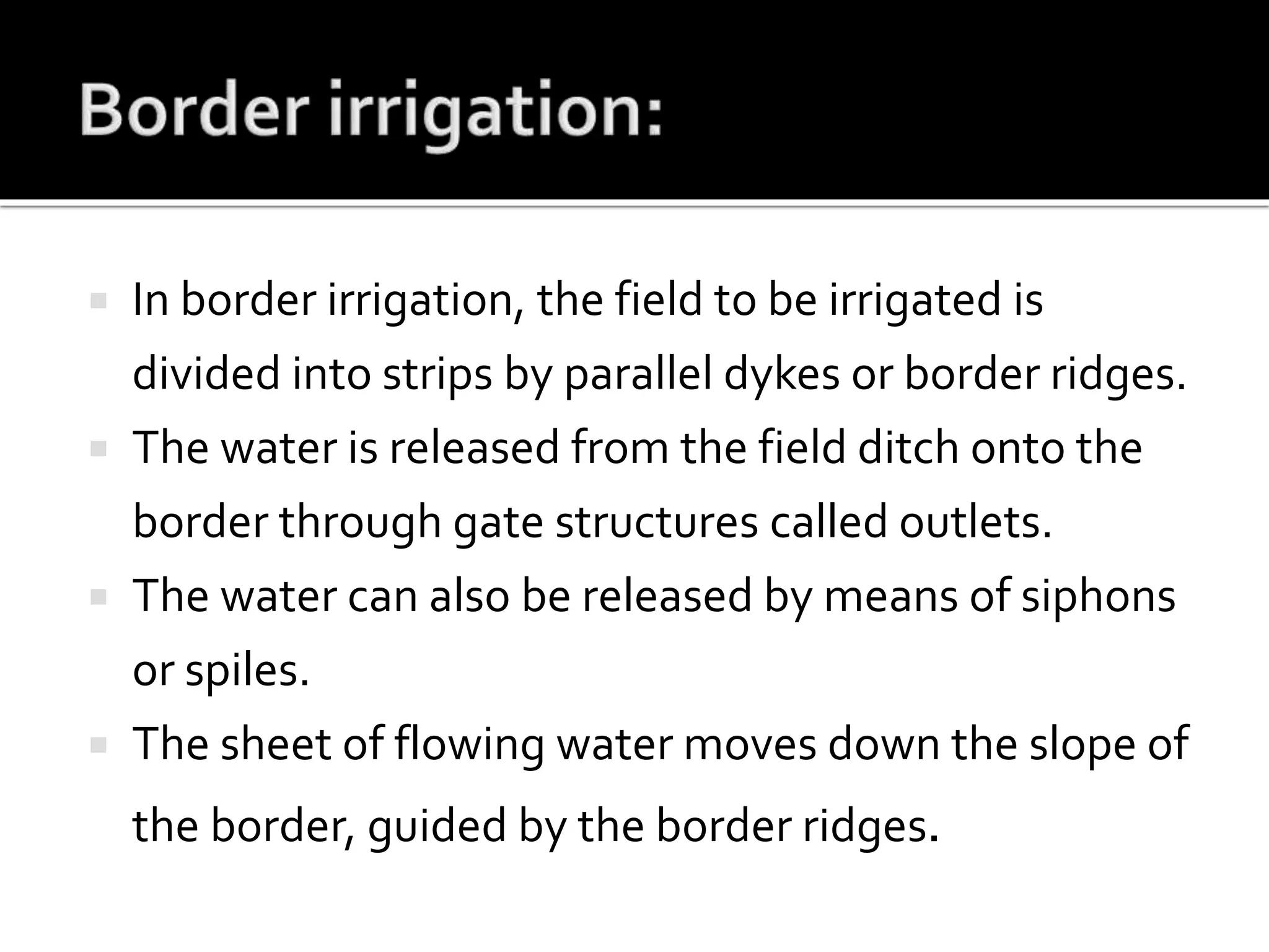 Irrigation System of Pakistan | PPTX