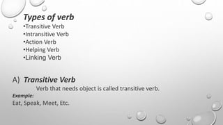 Parts of speech | PPTX