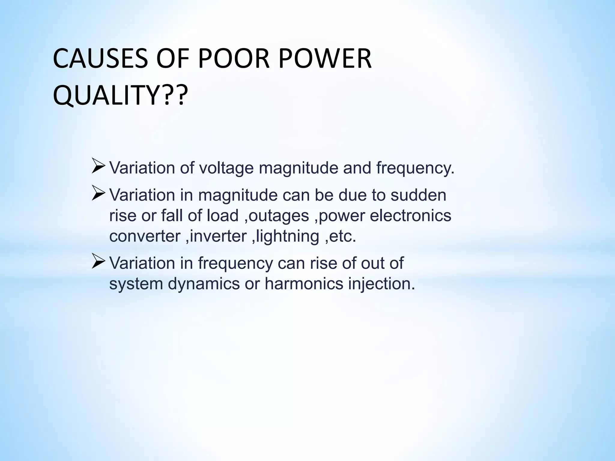 power quality improvement of power system network using UPFC | PPTX